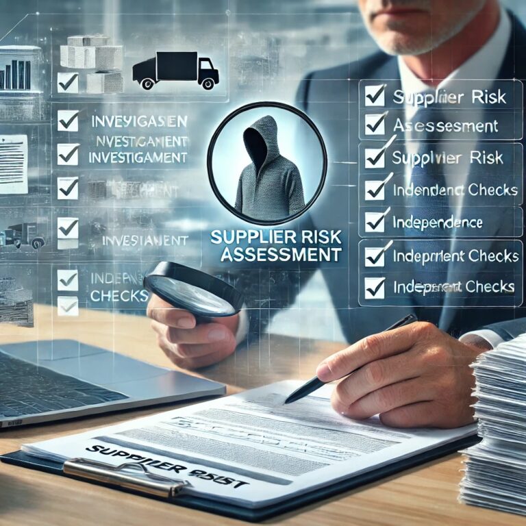 Supplier Risk Assessment - Security Risk Assessment