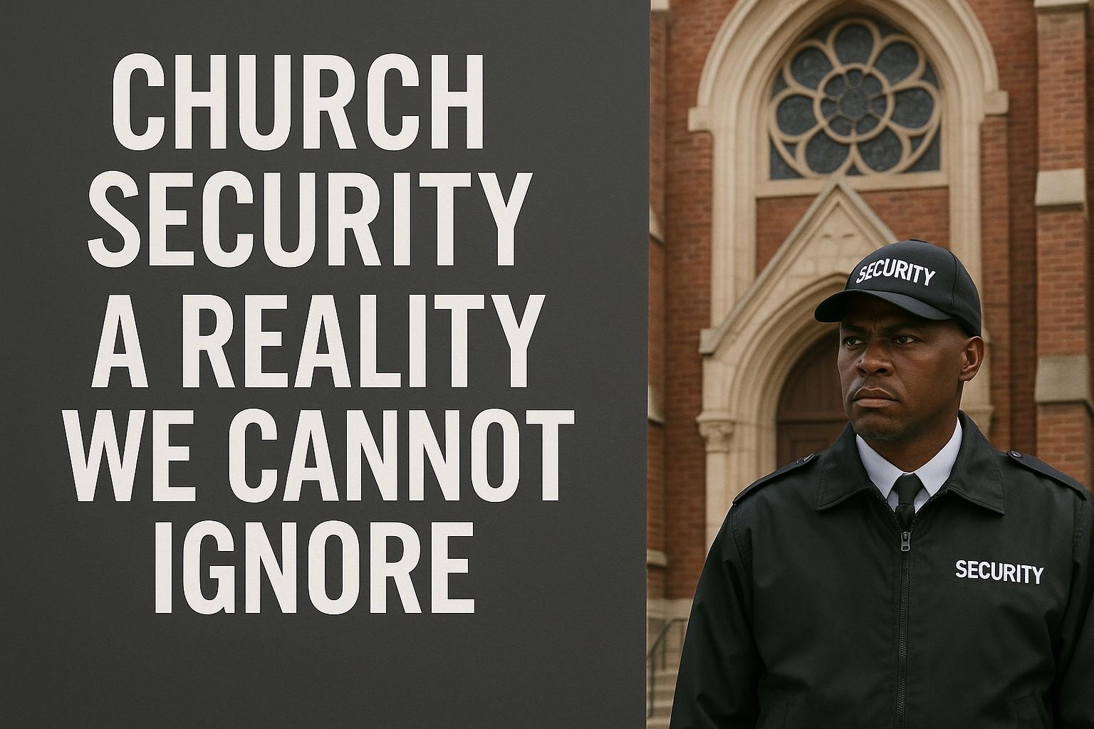 Church Security, A Reality We Cannot Ignore. - Security Risk Assessment